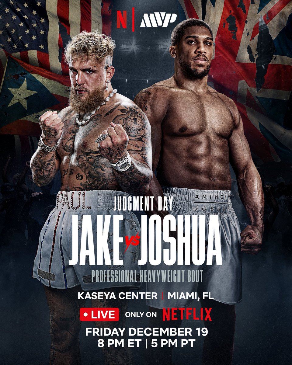 Heavyweight Showdown: Anthony Joshua to Face Jake Paul in Miami Mega ...